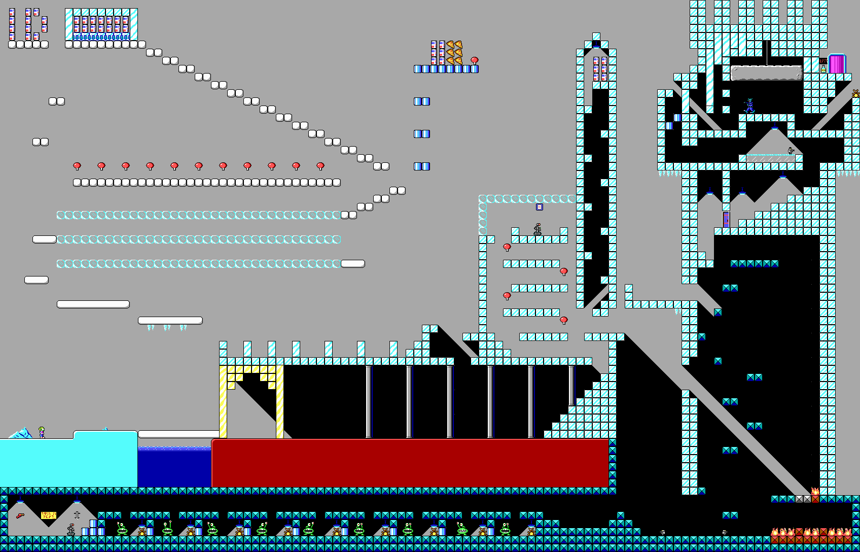 Commander Keen Maps - Cerebral Cortex 314
